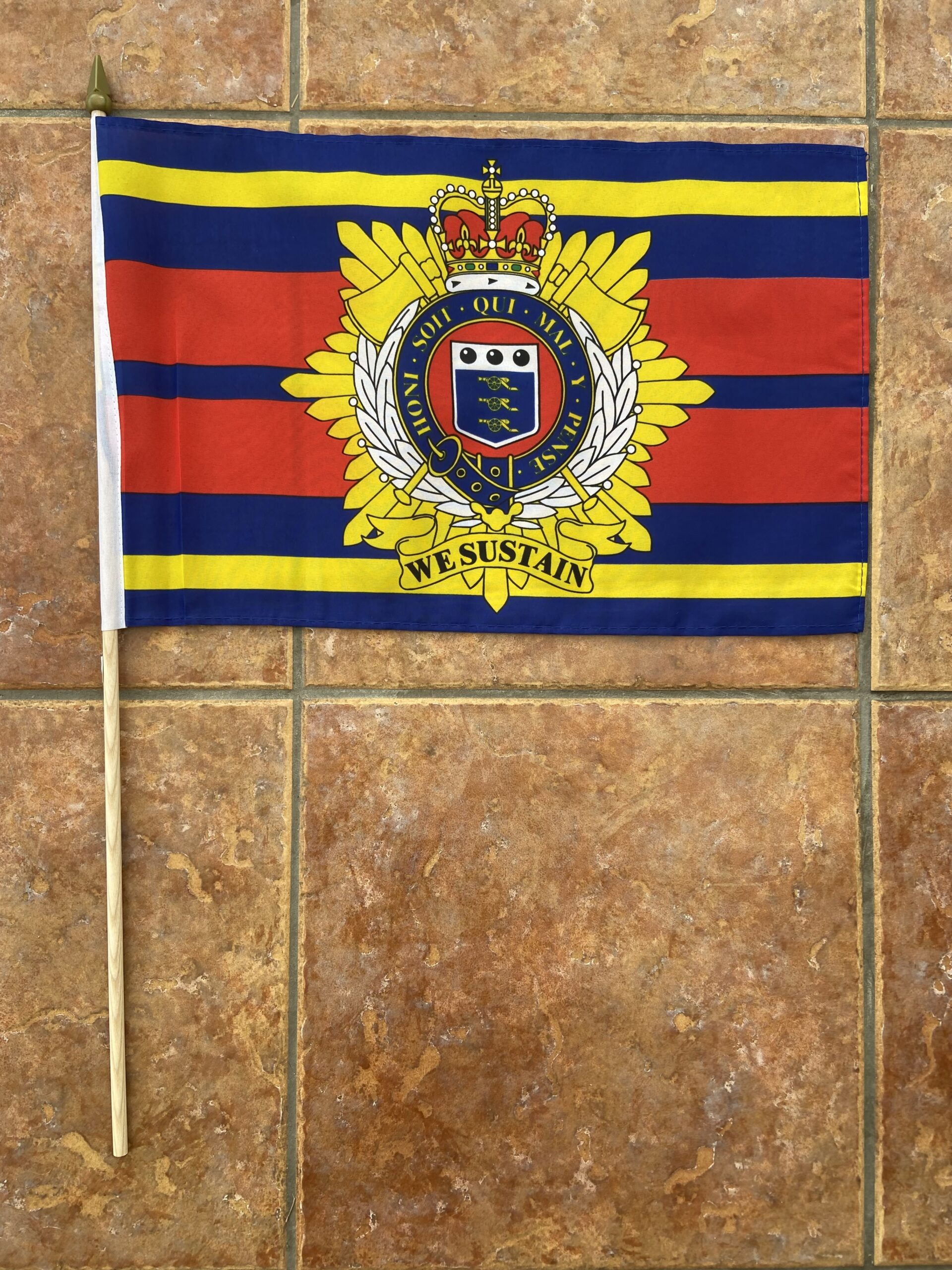 Royal Logistics Corps large hand flag - World Flag Shop