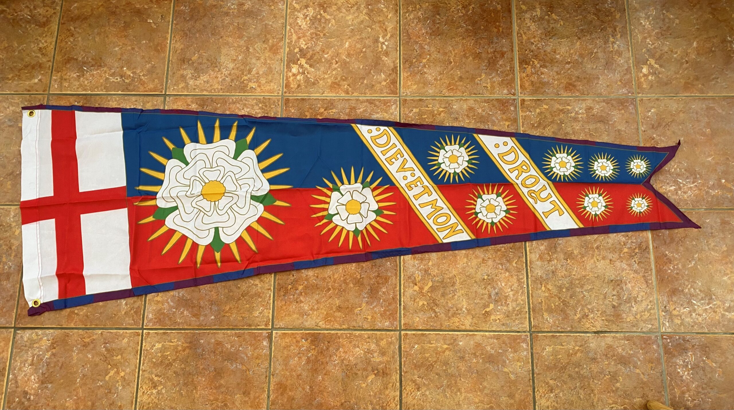 Royal Standard of Edward 4th (IV) 6.5' x 2.29' - World Flag Shop