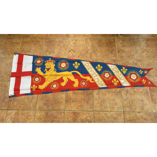 Royal Standard of Henry 7th (VII) 6.5' x 2.29' - World Flag Shop